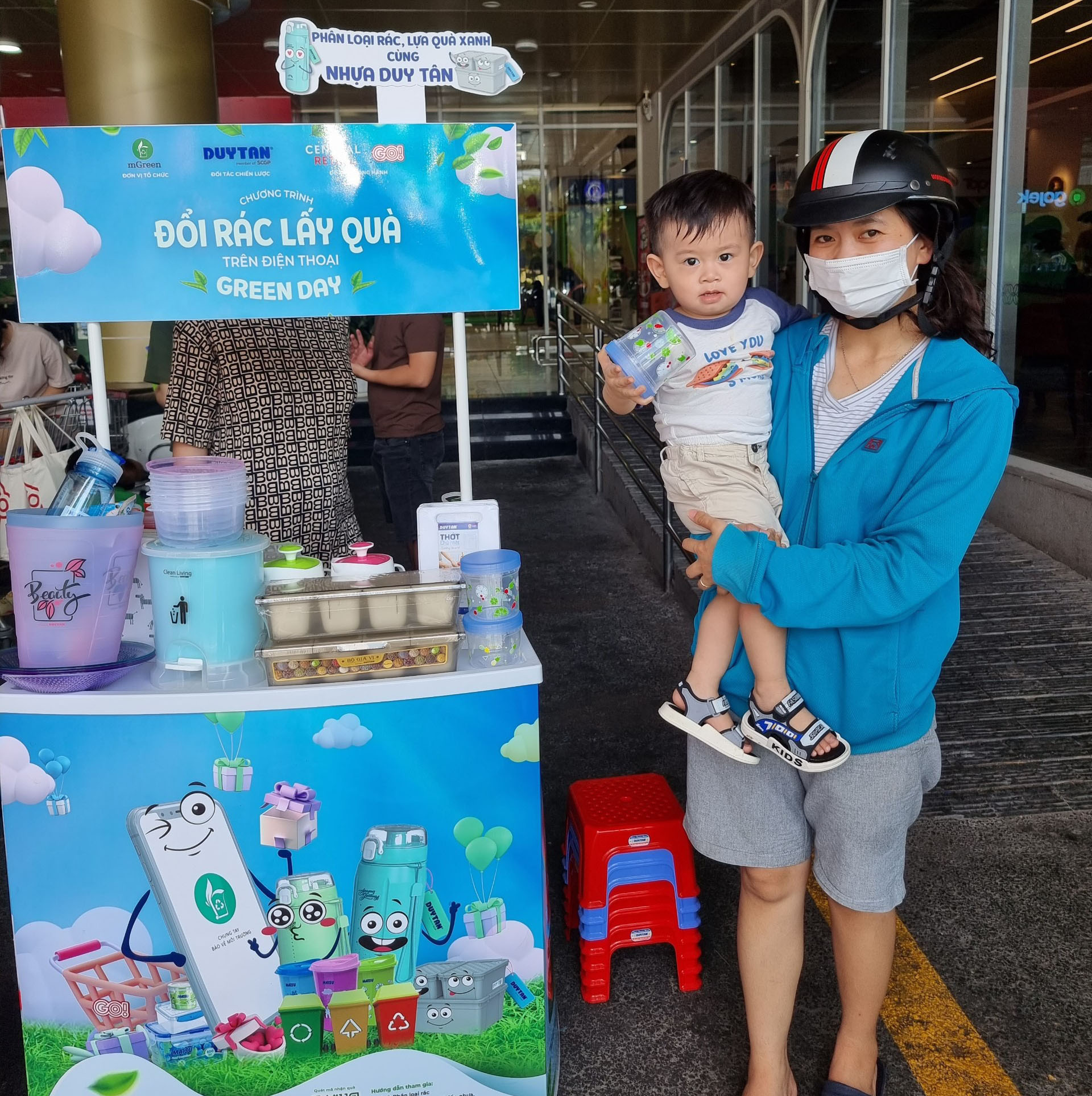 Lịch trình chuỗi sự kiện Đổi rác lấy quà Green Day 07/2023 - Mgreen